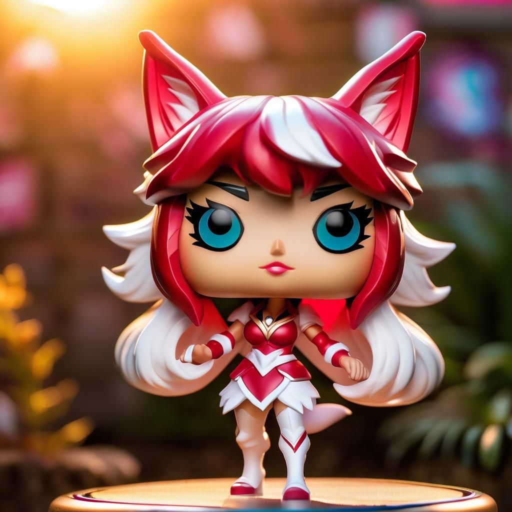 League of Legends Ahri Funko Pop figure - AI Generated Artwork ...