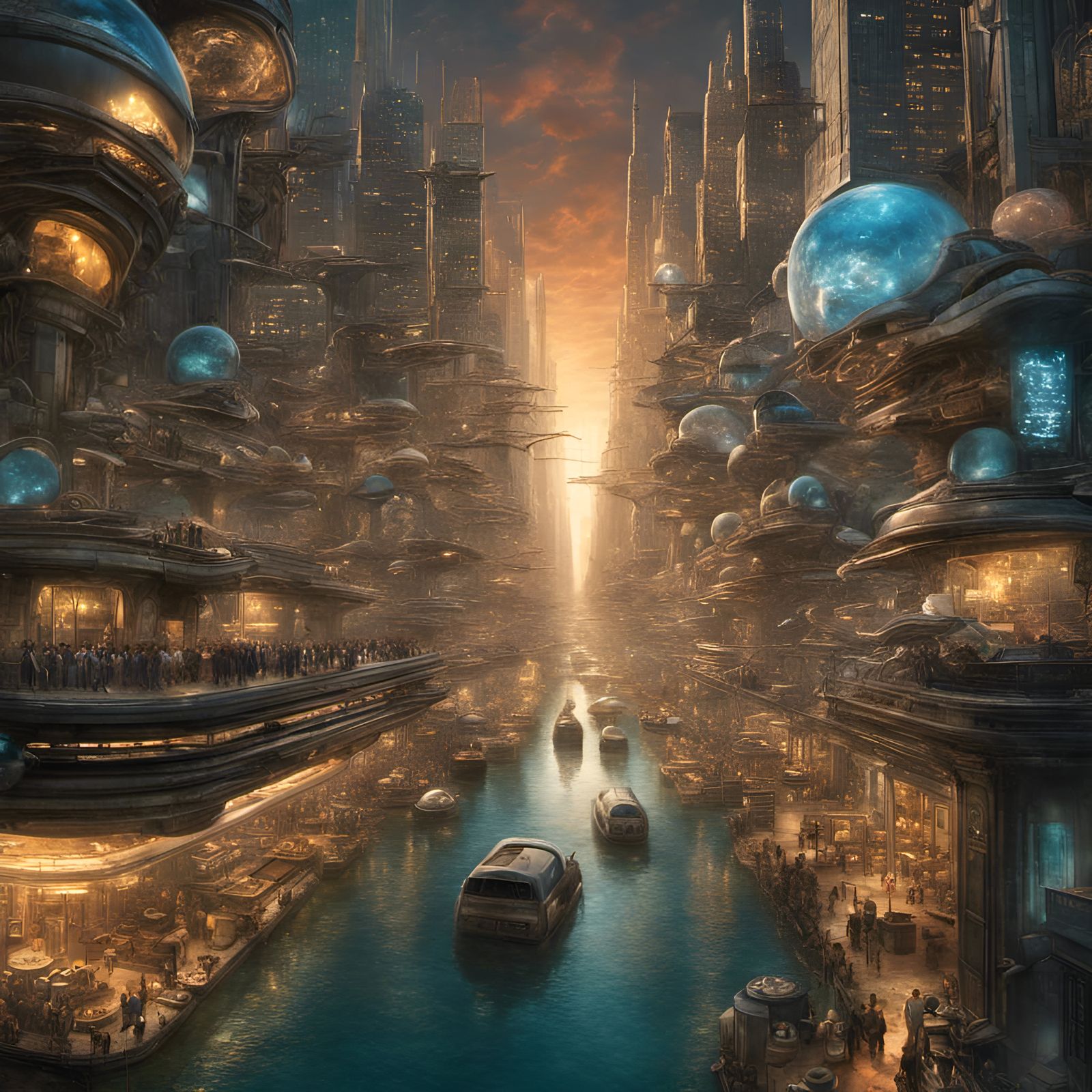 A Sleeper In Metropolis (Continued) - AI Generated Artwork - NightCafe ...