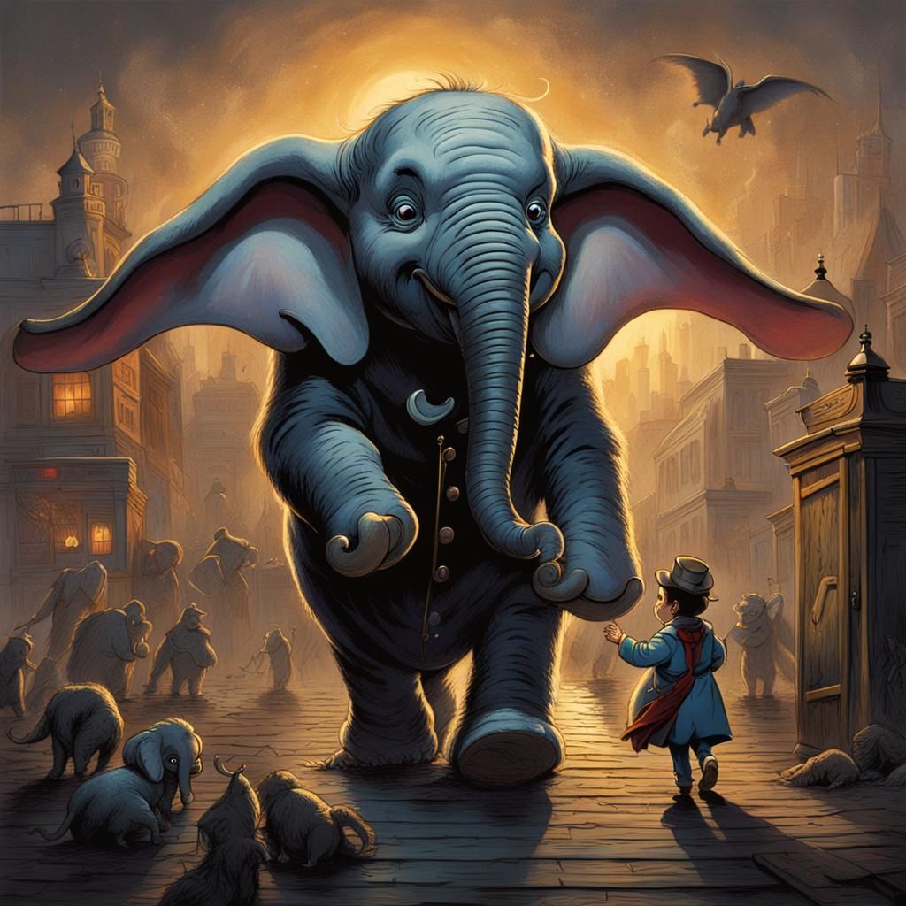 Dumbo - AI Generated Artwork - NightCafe Creator
