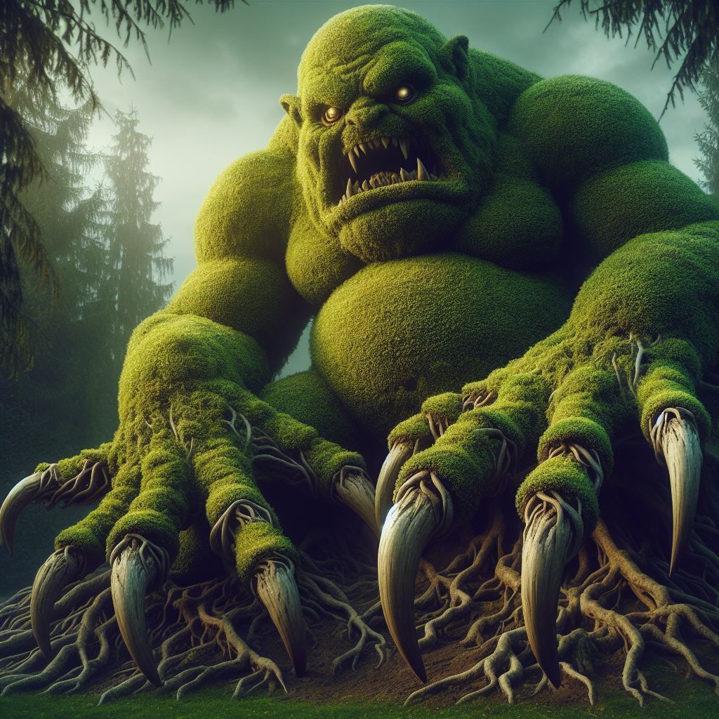 Topiary Ogre - AI Generated Artwork - NightCafe Creator