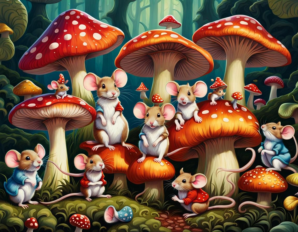 Nice Mice Ai Generated Artwork Nightcafe Creator