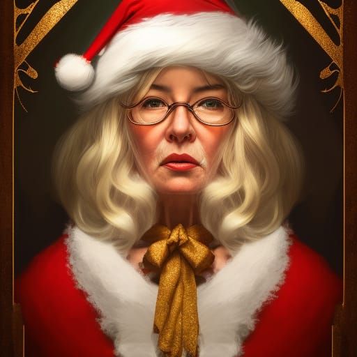 mrs claus 2 - AI Generated Artwork - NightCafe Creator