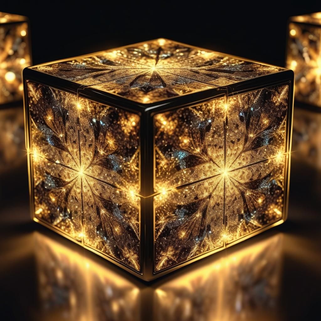 Pattern cubes - AI Generated Artwork - NightCafe Creator