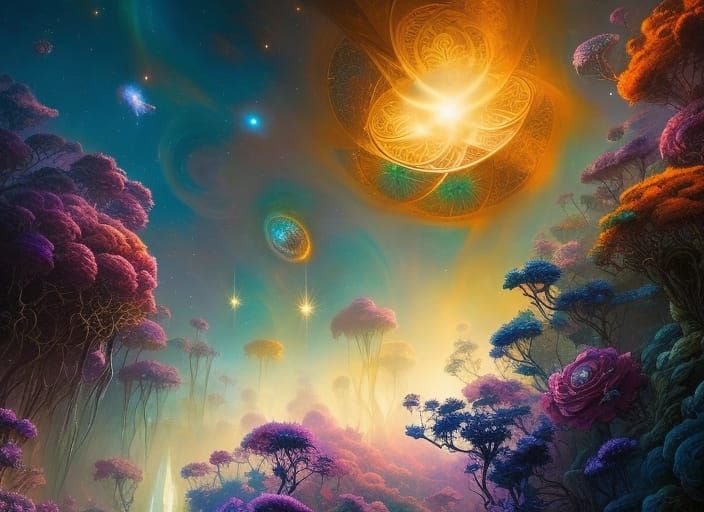 galactic - AI Generated Artwork - NightCafe Creator