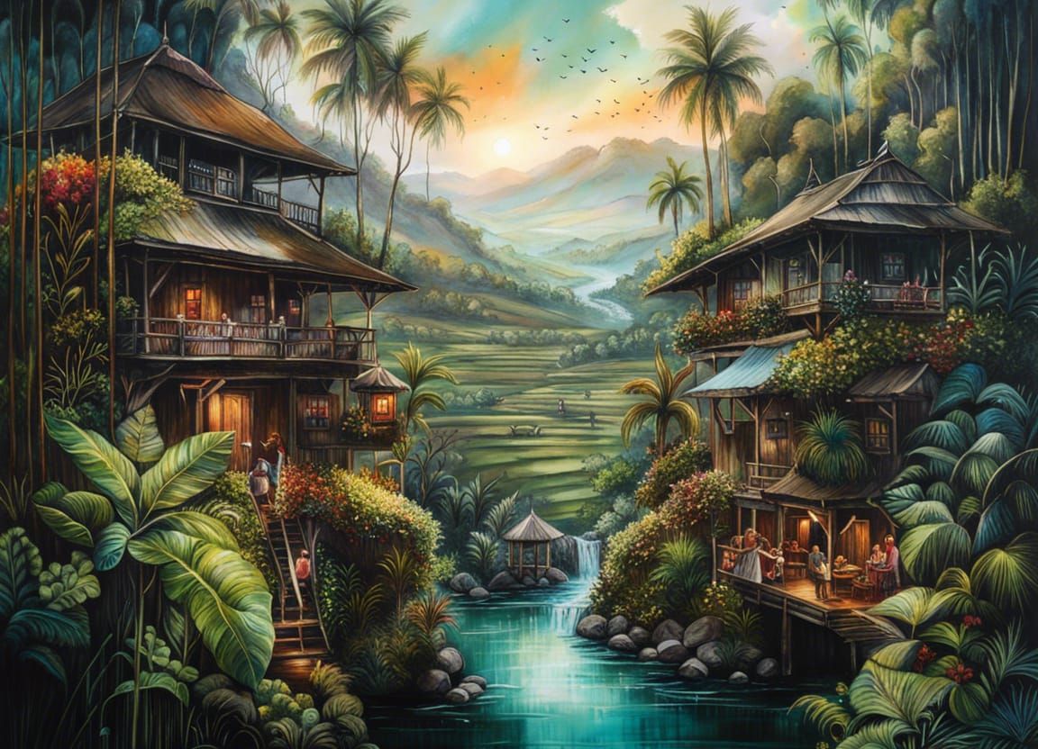 Bali - AI Generated Artwork - NightCafe Creator