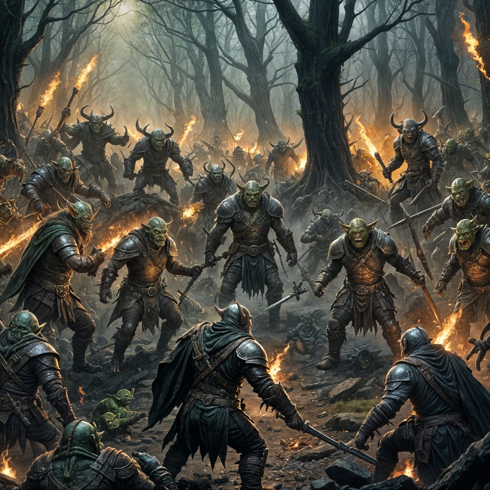 Goblins and orc's campaign - Dark Fantasy Orcs and Goblins ...