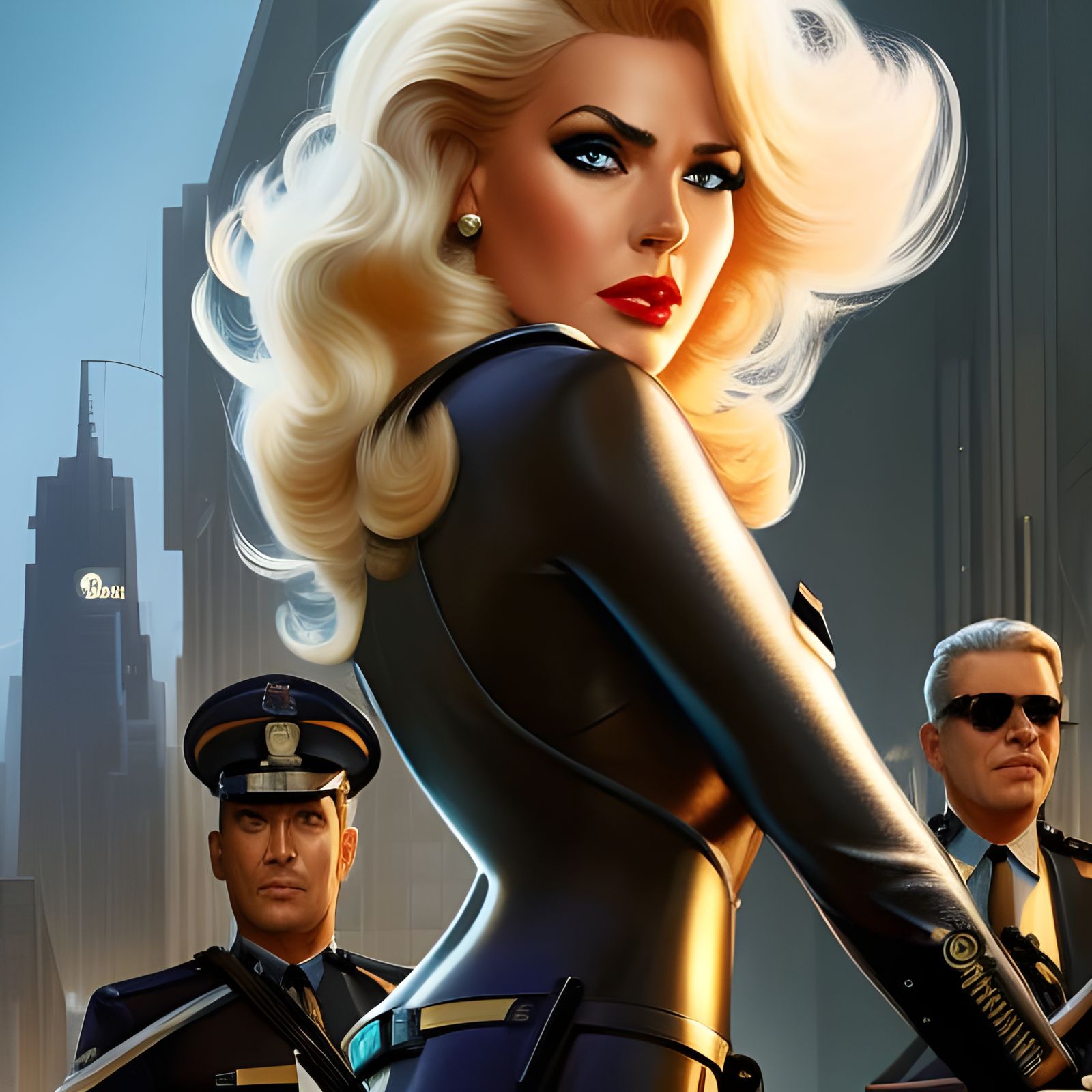 Retro Pinups - AI Generated Artwork - NightCafe Creator