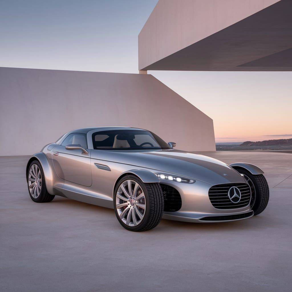 Mercedes redesigns the Dodge Prowler for 2026, showcased at the plaza ...