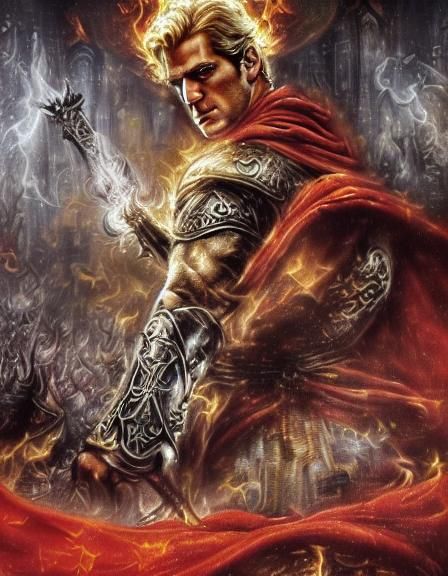 Pyromancer Concept I - AI Generated Artwork - NightCafe Creator