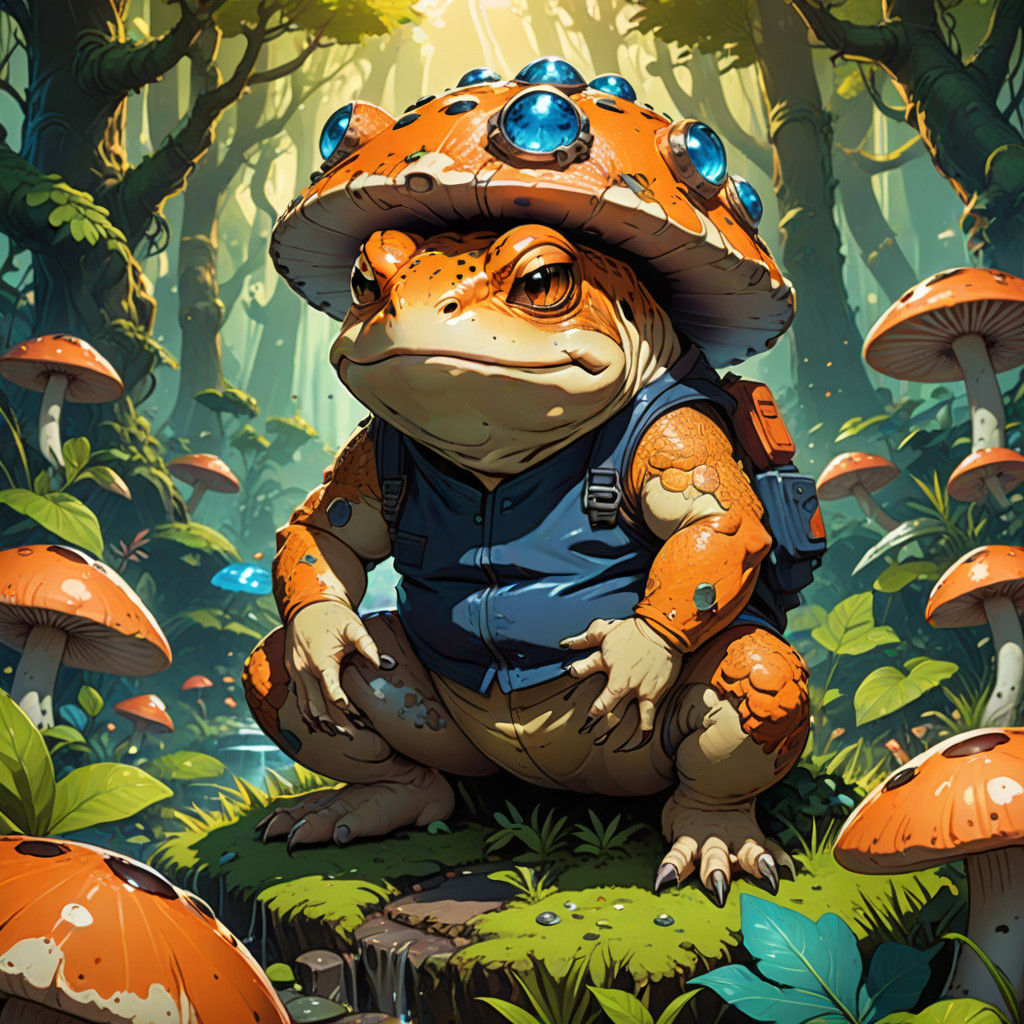 Toad Camouflage! - Toad Camouflage!