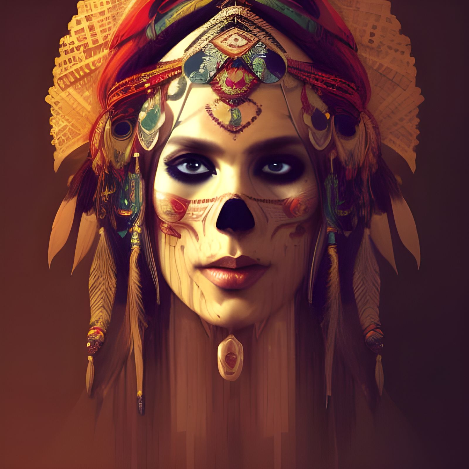 Tribal - AI Generated Artwork - NightCafe Creator