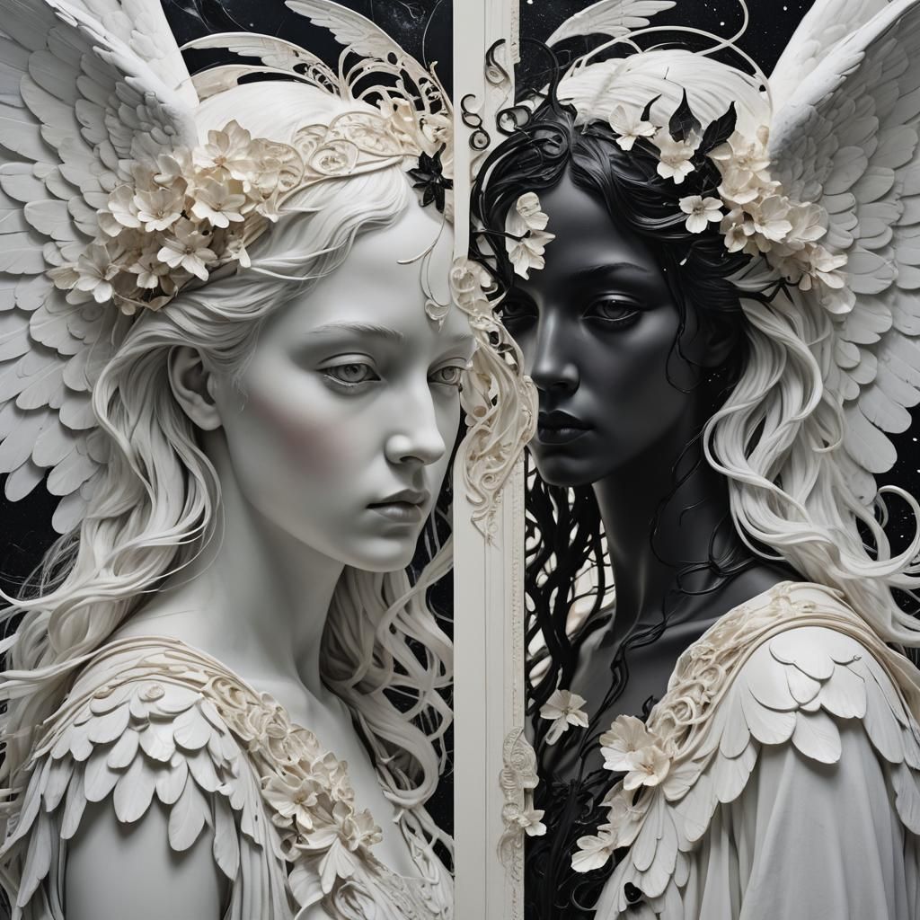 Duality - AI Generated Artwork - NightCafe Creator