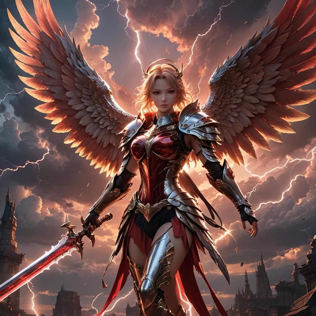 Merciless Angel - AI Generated Artwork - NightCafe Creator