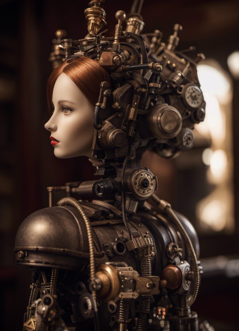 Mechanical Doll 3 - AI Generated Artwork - NightCafe Creator