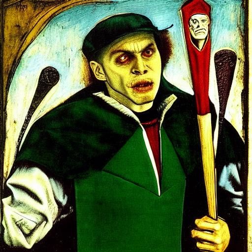 The vampire plays baseball, but deep down he despises everyone Baseball ...