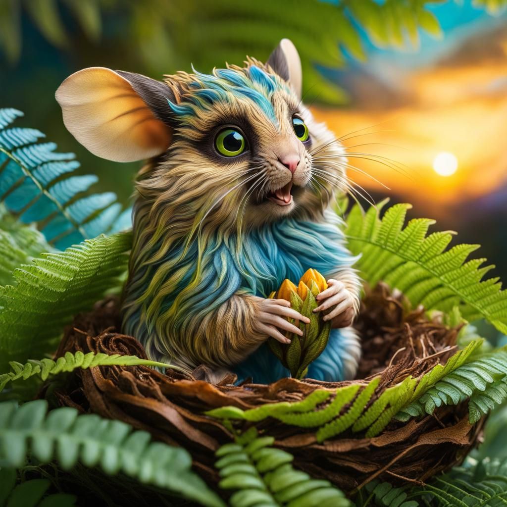 All Puffed Up - AI Generated Artwork - NightCafe Creator