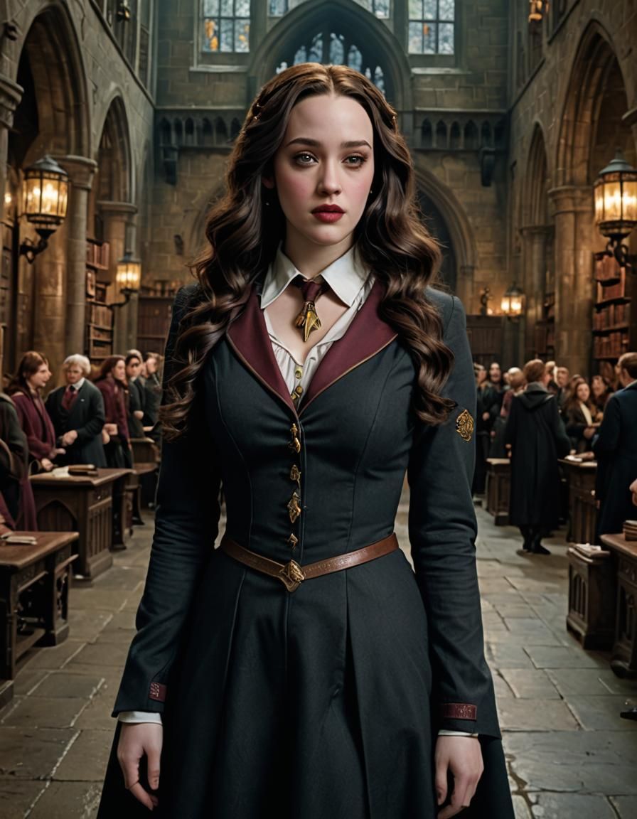 Kat Dennings met Harry Potter in the early 2000's? - AI Generated ...