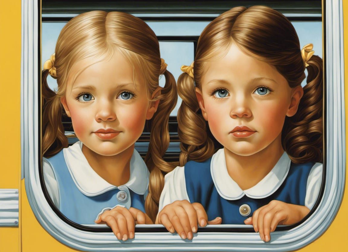 First Day of school - AI Generated Artwork - NightCafe Creator