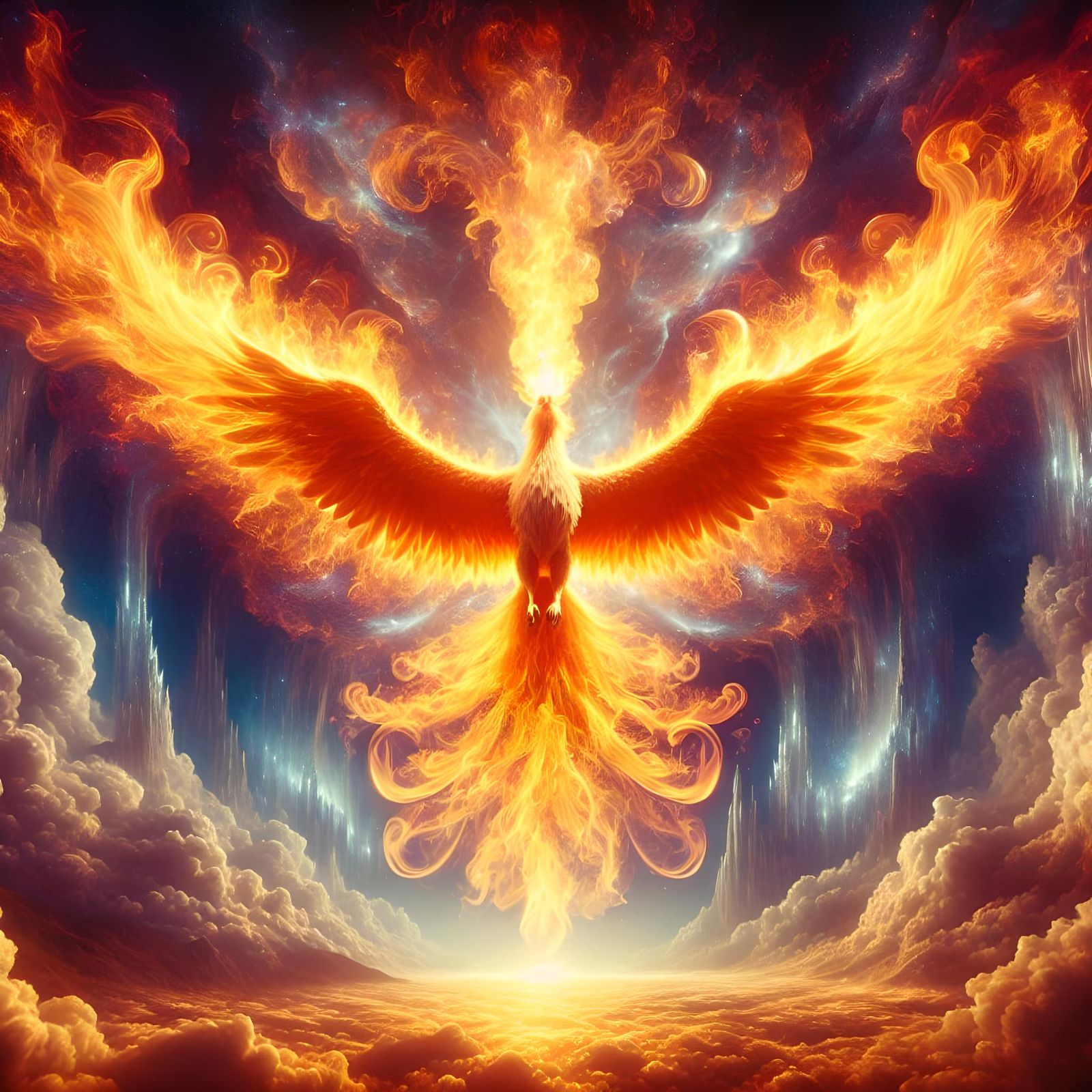 Ho-oh - Phoenix - AI Generated Artwork - NightCafe Creator