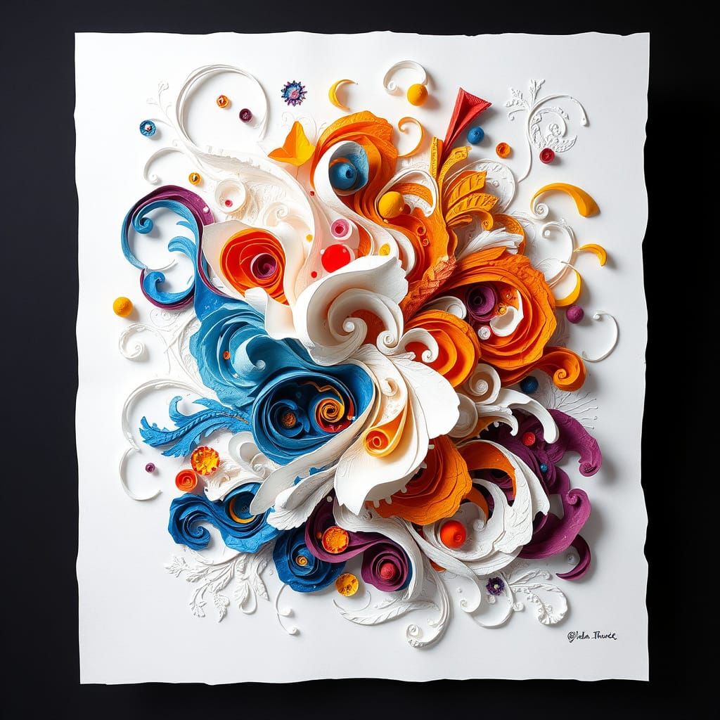 Paper pulp sculpture course - Abstract Paper Pulp Artwork wi...