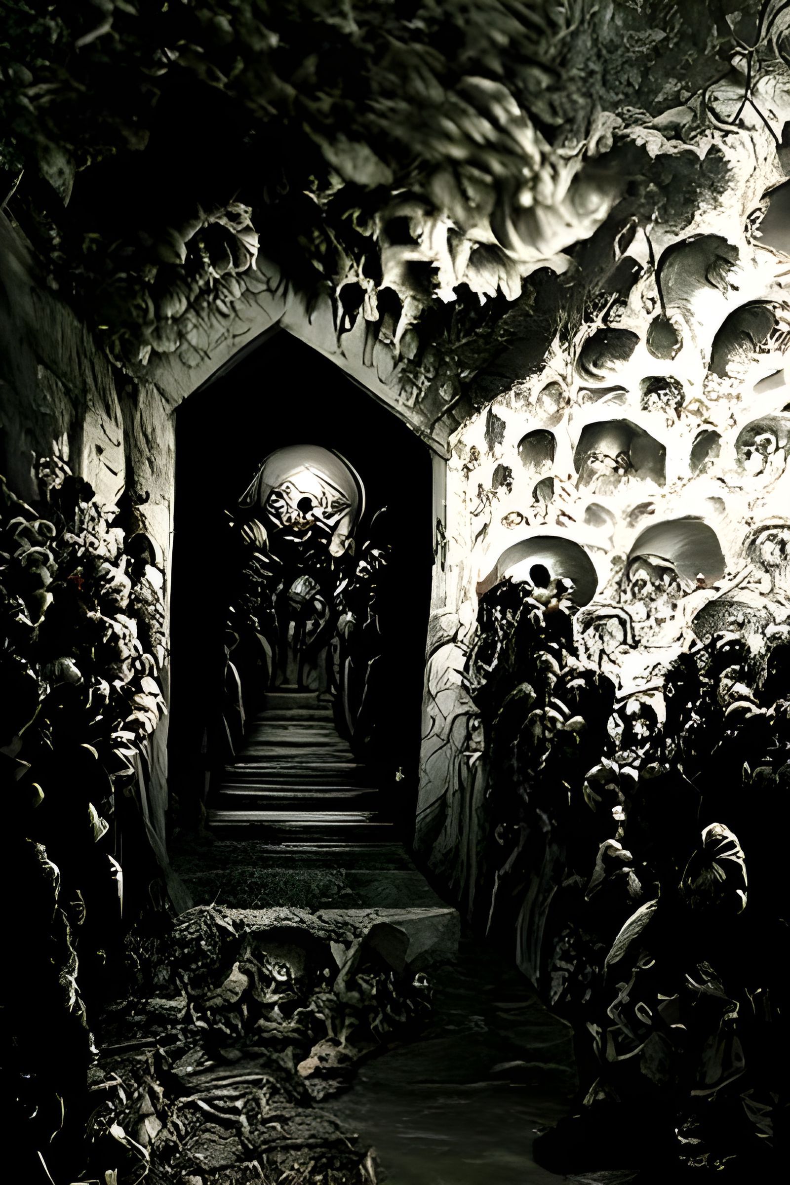 The Catacomb - AI Generated Artwork - NightCafe Creator