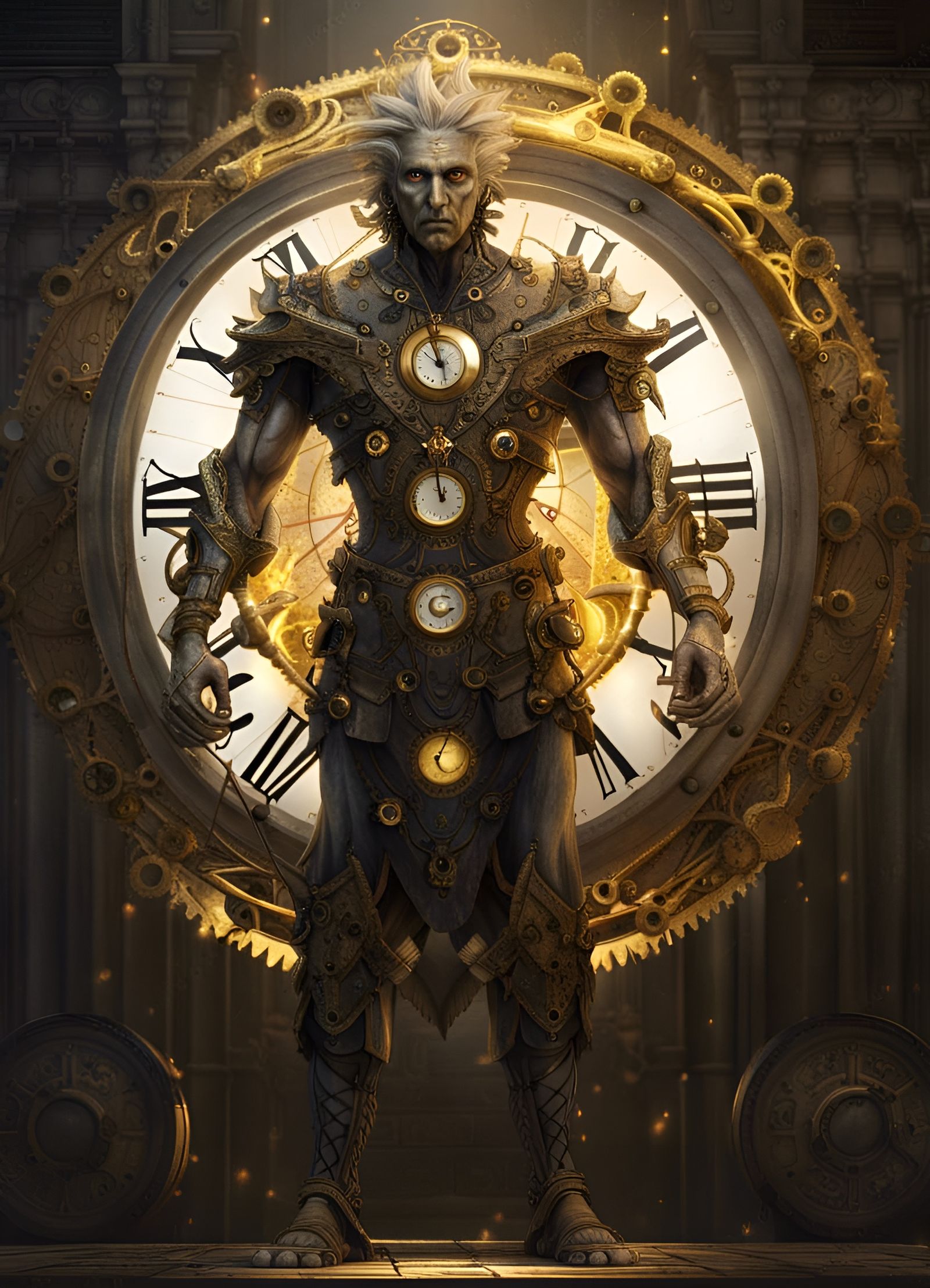 Time god - AI Generated Artwork - NightCafe Creator