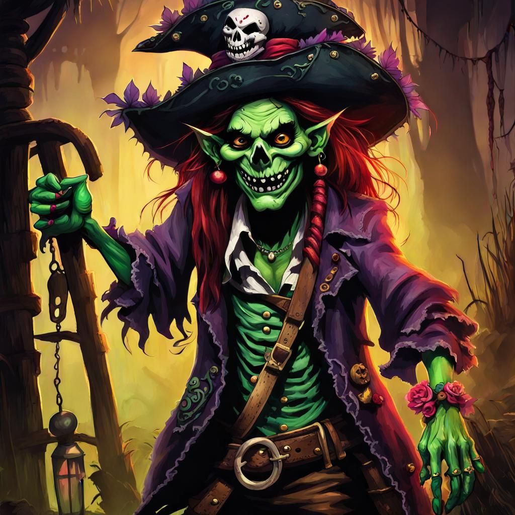 Are you ready to meet them? La Catrina, a Swamp Goblin, Bridge Troll ...