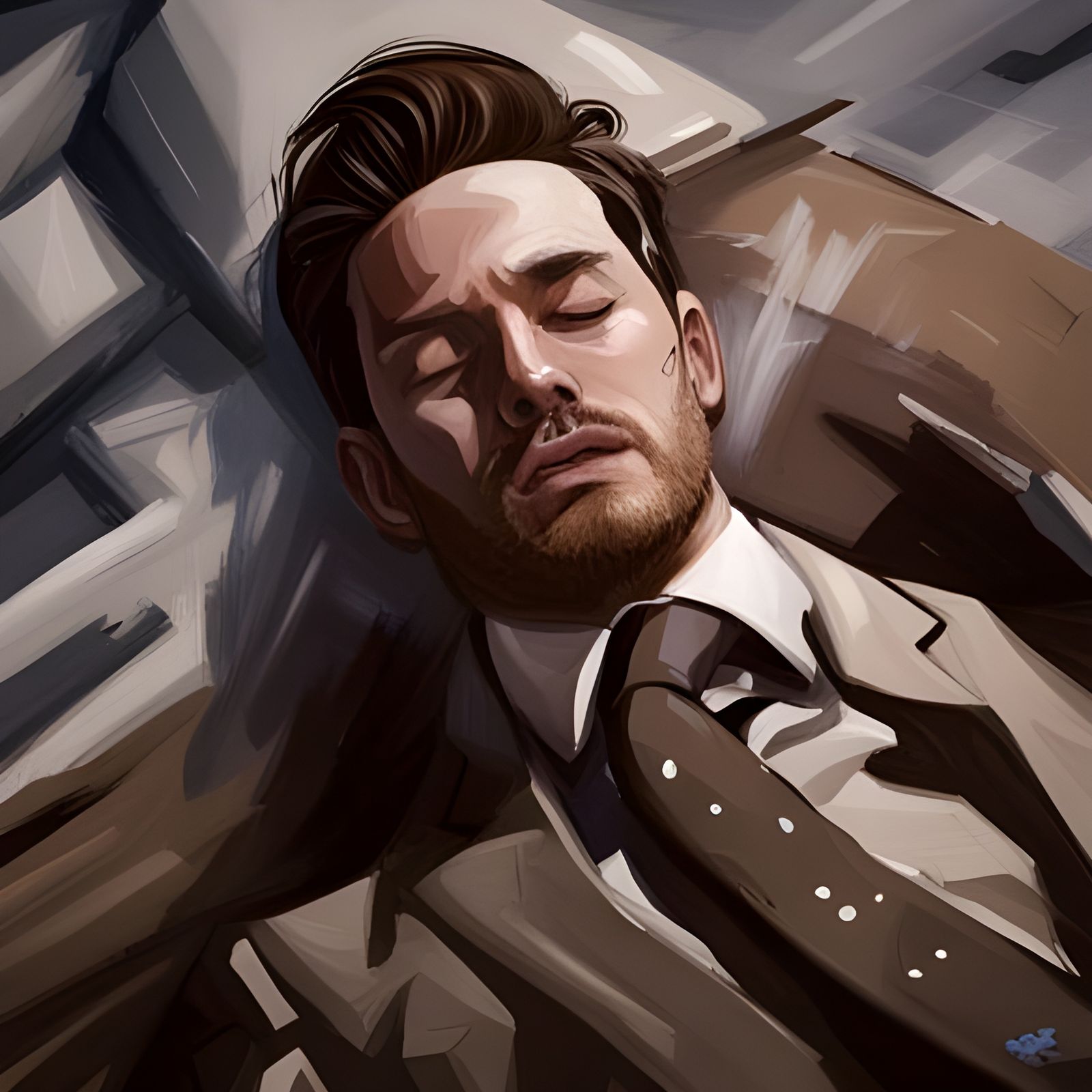 Restless sleep - AI Generated Artwork - NightCafe Creator