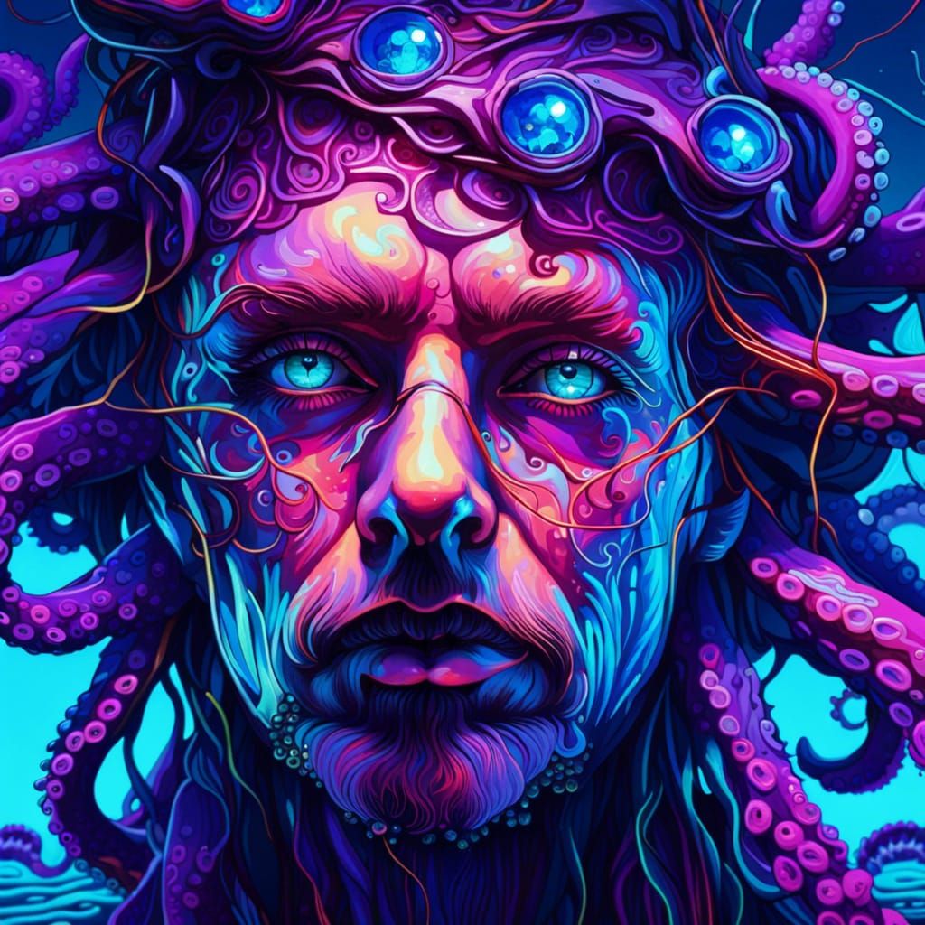 Octoman - AI Generated Artwork - NightCafe Creator