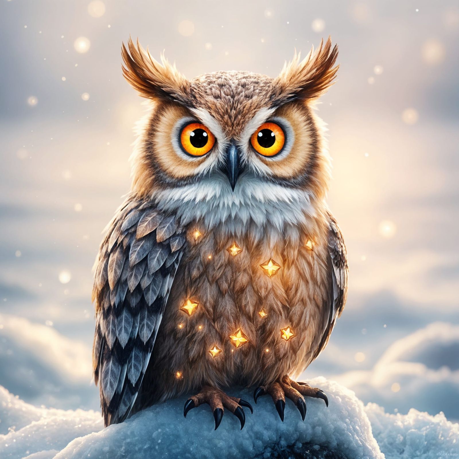 magical eagle owl - magical eagle owl