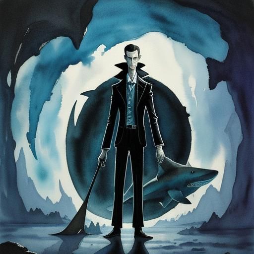 A odd tall thin man - AI Generated Artwork - NightCafe Creator