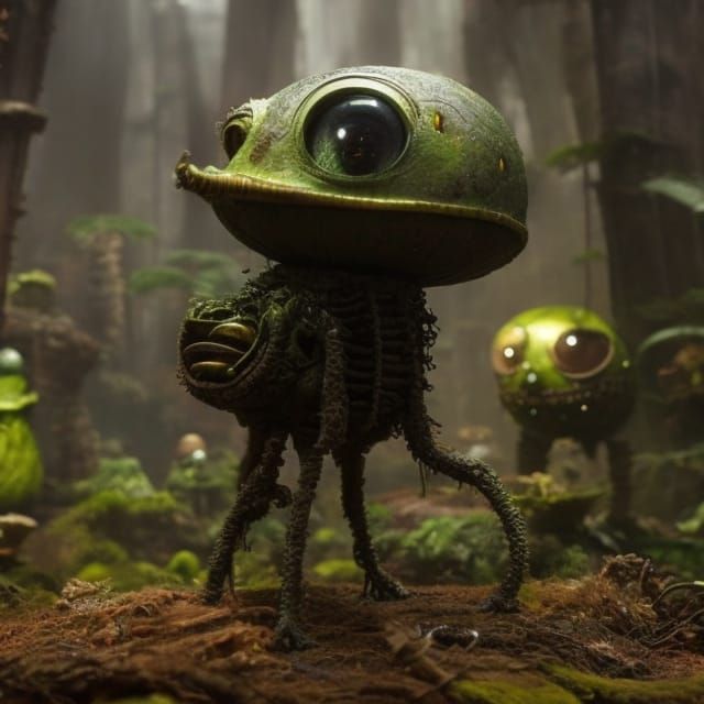 Creepy Critter - AI Generated Artwork - NightCafe Creator