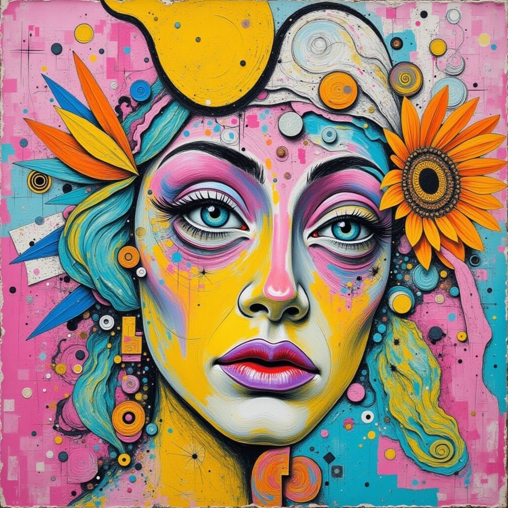 Airbrush, Dadaism, Pastel Colors