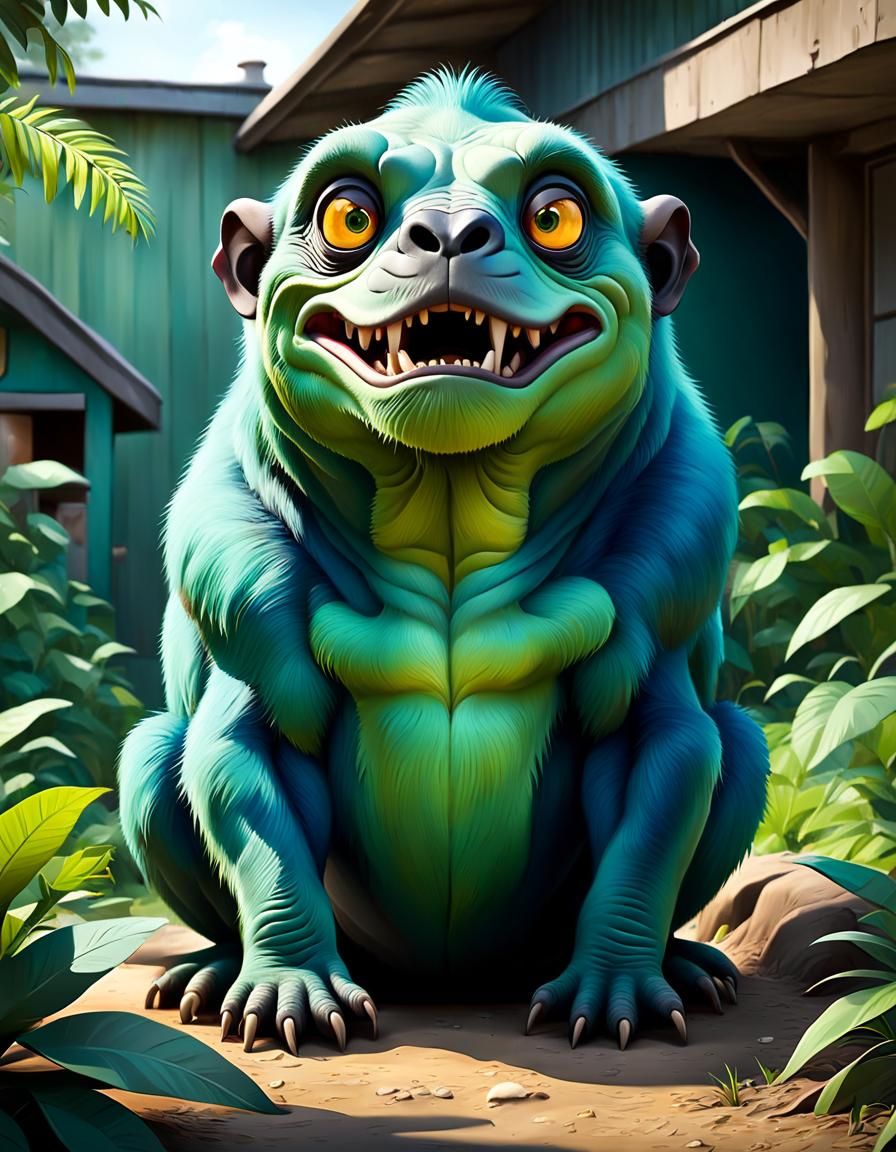 Lab-created Earth creature. - AI Generated Artwork - NightCafe Creator