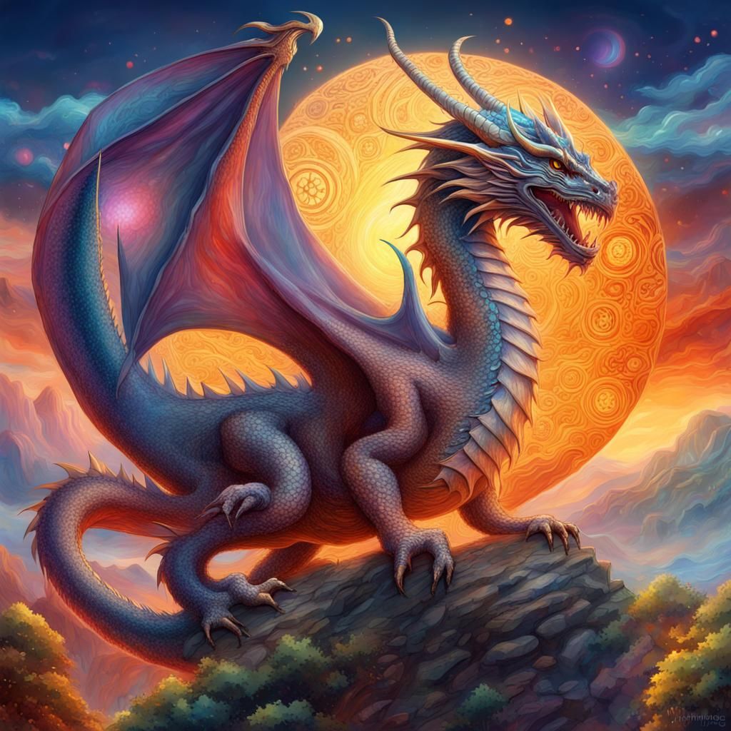 Dragon - AI Generated Artwork - NightCafe Creator