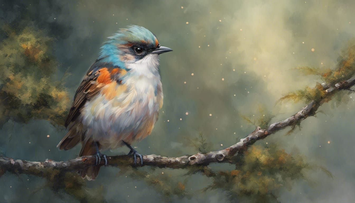 Forest Finch - AI Generated Artwork - NightCafe Creator