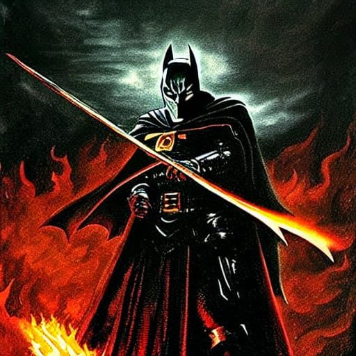 Knightmare Batman, demonic - Knightmare Batman vs Demons in ...