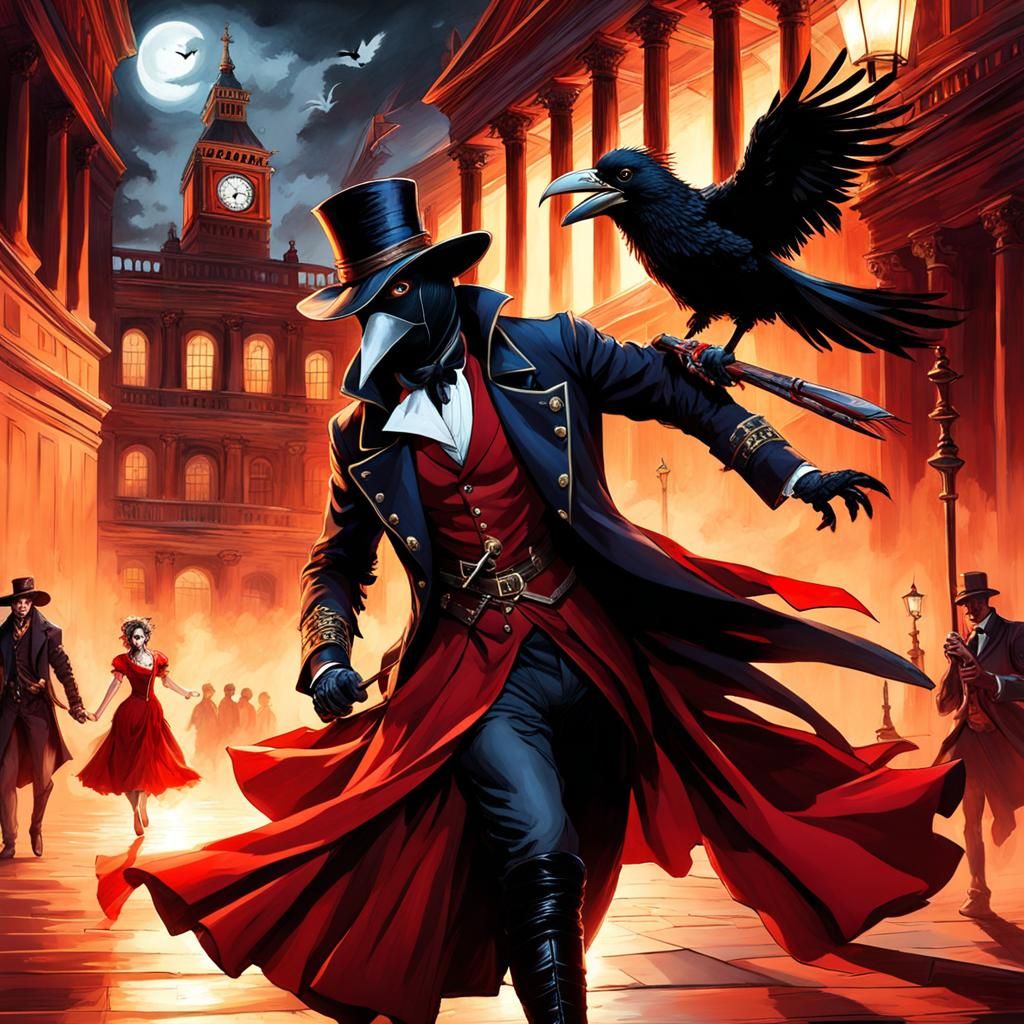 Phantom of the Opera; no wait it's Springheel Jack! - AI Generated ...