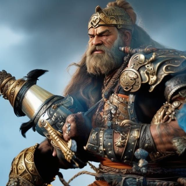 Dwarvish Engineer - AI Generated Artwork - NightCafe Creator