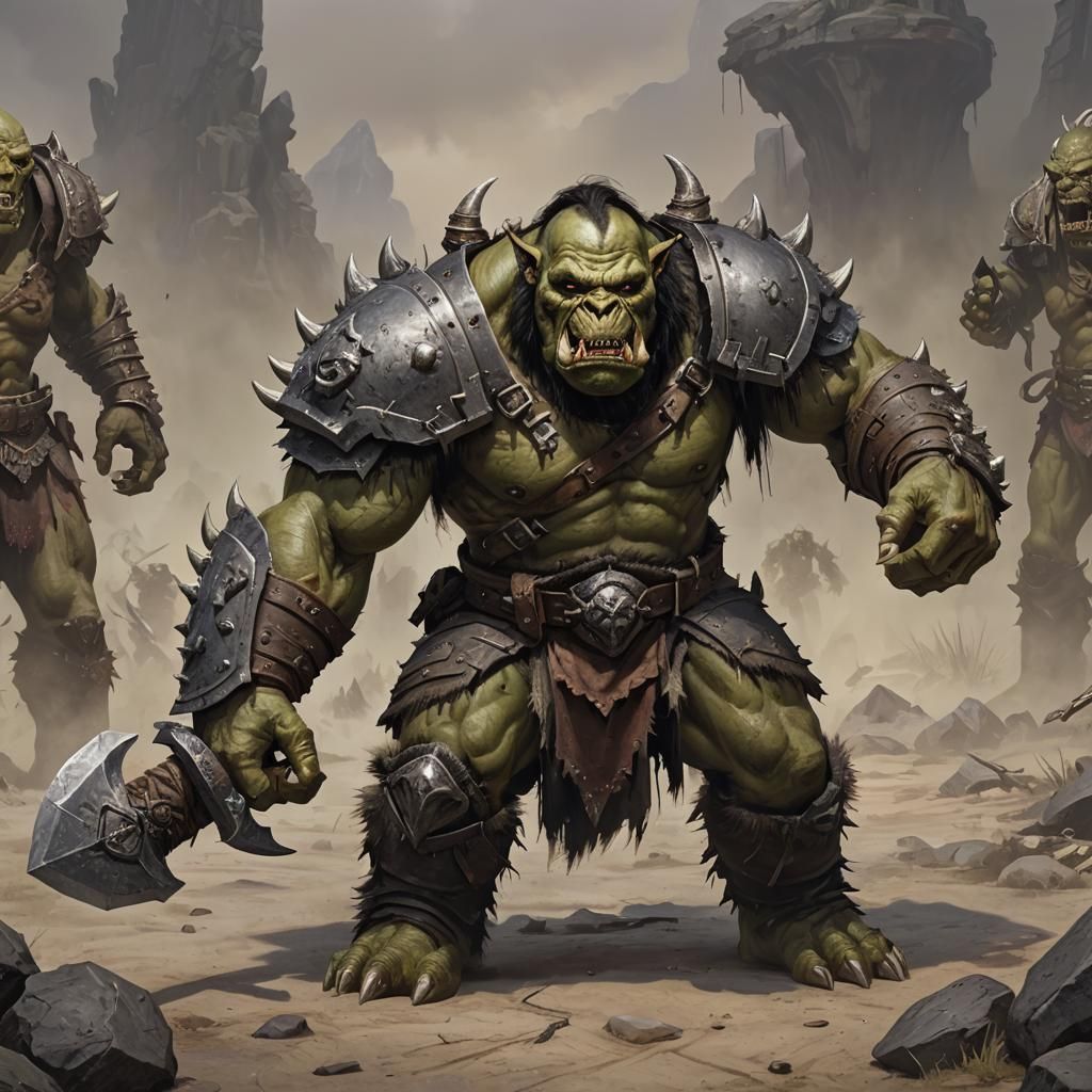orc warrior - AI Generated Artwork - NightCafe Creator