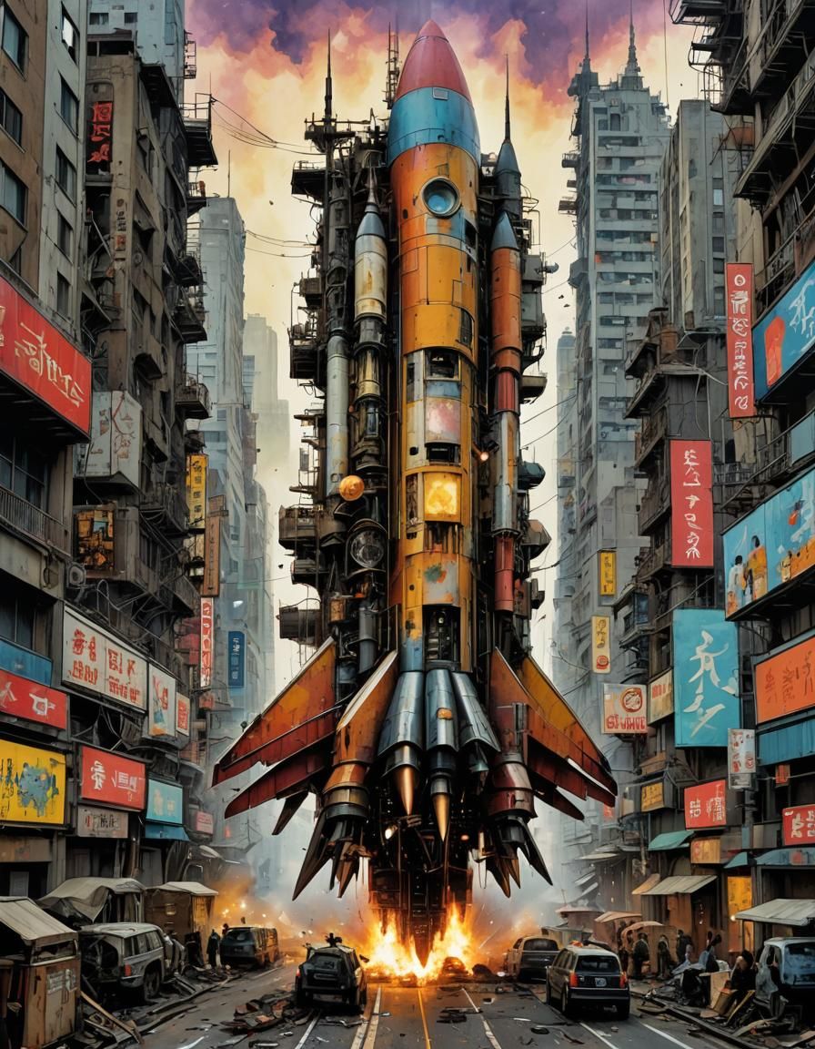 yep I could build one spacecraft rocket in a post-apocalyptic ...