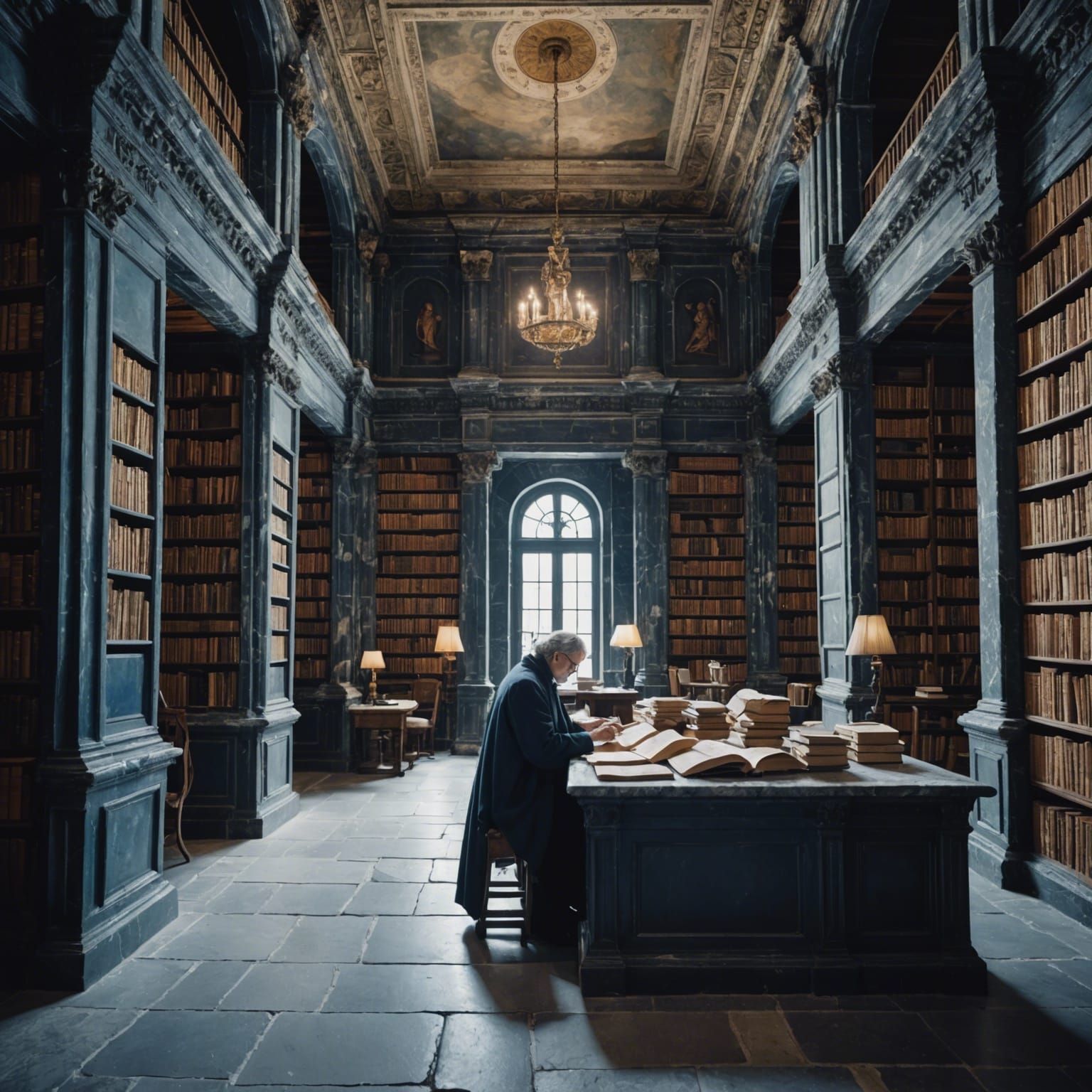 Librarian - AI Generated Artwork - NightCafe Creator