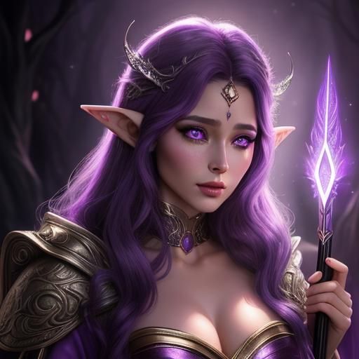 Elven Princess - AI Generated Artwork - NightCafe Creator