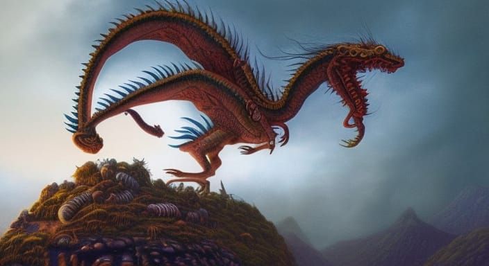 Weird monsters - AI Generated Artwork - NightCafe Creator