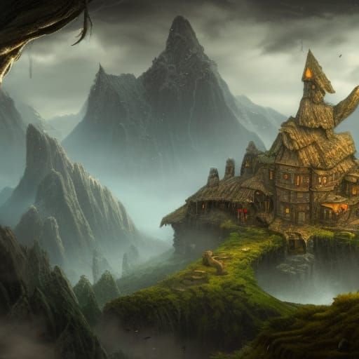 Troll House - AI Generated Artwork - NightCafe Creator