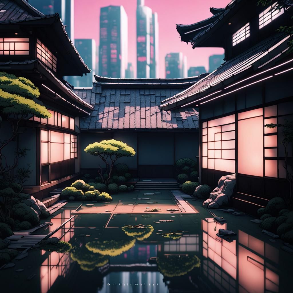 City zen - AI Generated Artwork - NightCafe Creator
