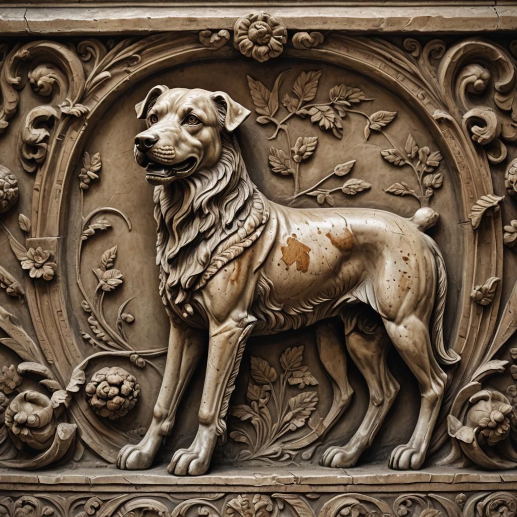 Roman Dog - AI Generated Artwork - NightCafe Creator