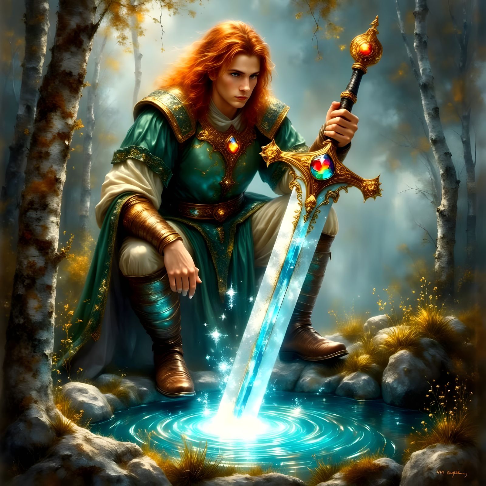 Young Arthur (the Sword in the Stone ...9)