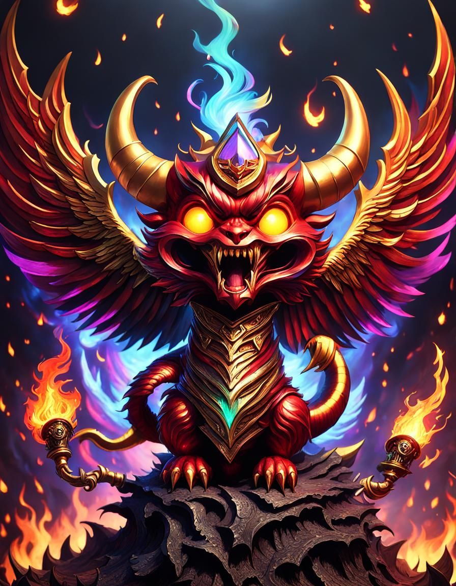 Demon of Death - AI Generated Artwork - NightCafe Creator