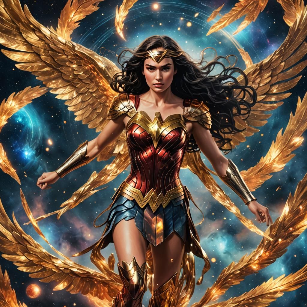 Wonder Phoenix - AI Generated Artwork - NightCafe Creator